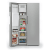 Midea MRS26D5AST 36 Inch Freestanding Side by Side Refrigerator with 26 ...