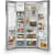 Midea MRS26D5AST 36 Inch Freestanding Side by Side Refrigerator with 26 ...