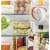 Haier QHE16HYPFS 33 Inch Quad Door Counter Depth Refrigerator with 16.4 ...