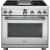 Monogram ZDP364NDPSS 36 Inch Pro-Style Dual-Fuel Range with 4 Sealed ...