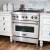 ZLINE RA30 30 Inch Freestanding Professional Dual Fuel Range with 4 ...