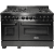 ZLINE RAB48 48 Inch Freestanding Professional Dual Fuel Range with 6 ...