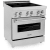 ZLINE RAIND30 30 Inch Freestanding Induction Range with 4 Elements, 4.0 ...