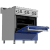 ZLINE RASBM36 36 Inch Freestanding Professional Dual Fuel Range with 6 ...