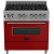 ZLINE RASRM36 36 Inch Freestanding Professional Dual Fuel Range with 6 ...