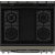 GE GGS600AVES 30 Inch Slide-In Gas Smart Range with 5 Sealed Burners, 5 ...