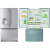 LG LRFD25850ST 25 Cu. Ft. French Door Refrigerator w/ External Water ...
