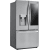 LG LFXC22596S 36 Inch Smart Counter Depth French Door Refrigerator with ...