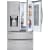 LG LMXS28596S 36 Inch 4 Door Smart Refrigerator with 27.6 Cu. Ft ...