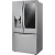 LG LRFVS3006S 36 Inch French Door Craft Ice Smart Refrigerator with 29. ...