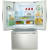 RF263BEAEWW Samsung White 36" French Door Refrigerator - Energy Star