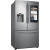 Samsung RF265BEAESR 36 Inch French Door Refrigerator with Family Hub ...