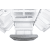 Samsung RF265BEAESR 36 Inch French Door Refrigerator with Family Hub ...