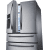 RF28HMEDBSR Samsung Stainless Steel 36" French Door Refrigerator w/LED