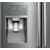 RF28JBEDBSR Samsung Stainless Steel Refrigerator 36" French Door