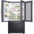 Samsung RF28R6301SG 36 Inch 3-Door French Door Refrigerator with 28 cu ...