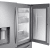 Samsung RF28R7351SR 36 Inch French Door Refrigerator with 28 Inch Cu ...