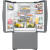 Samsung RF32CG5400SR 36 Inch Smart 3-Door French Door Refrigerator with ...