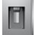 Samsung RF32CG5400SR 36 Inch Smart 3-Door French Door Refrigerator with ...