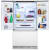 Viking RVRF3361SS 36 Inch Counter Depth French Door Refrigerator with ...