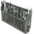 Bosch SHX3AR75UC 24 Inch Fully Integrated Built-In Dishwasher with 14 ...