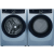Electrolux ELWADRGAG7437 Side-by-Side Washer & Dryer Set with Front ...