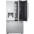 LG SRFVC2416S 36 Inch Counter-Depth French Door Smart Refrigerator with ...