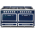 Viking TVDR6606IDB 66 Inch Dual Fuel Range with Six High-Performance ...