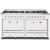 Viking TVDR6608BAW 66 Inch Dual Fuel Range with Eight High-Performance ...