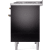 Ilve UPD40FNMPBKG 40 Inch Freestanding Dual Fuel Range with 6 Sealed ...