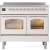 Ilve UPDI406NMPAWC 40 Inch Freestanding Induction Range with 6 Elements ...