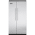 Viking VCSB5421SS 42 Inch Quiet Cool Built-in Side by Side Refrigerator ...
