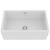 Rohl MS3018WH 30 Inch Single Bowl Apron Front Fireclay Kitchen Sink ...