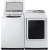 Samsung SAWADRGW54001 Side-by-Side Washer & Dryer Set with Top Load ...