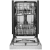 Whirlpool WDPS5118PM 18 Inch Full Console Dishwasher with 8 Place ...