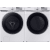 Samsung SAWADREW63001 Side-by-Side Washer & Dryer Set with Front Load ...