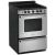 Whirlpool WFE500M4HS 24 Inch Freestanding Electric Range with 4 Radiant ...