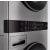 LG WKE100HVA 27 Inch Smart Electric WashTower with 4.5 Cu. Ft. Washer ...