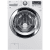 LG WM3370HWA 27 Inch 4.3 cu. ft. Front Load Washer with 7 Wash Cycles ...