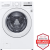 LG WM3400CW 27 Inch Front Load Washer with 4.5 Cu. Ft. Capacity, 8 Wash ...
