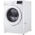LG WM3470CW 27 Inch Front Load Washer with 5.0 Cu. Ft. Capacity, 8 Wash ...