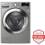 LG WM3700HVA 27 Inch Front Load Smart Washer with 4.5 Cu. Ft. Capacity ...