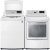 LG WT7305CW 27 Inch Top Load Smart Washer with 4.8 Cu. Ft. Capacity, 4 ...