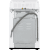 LG WT7305CW 27 Inch Top Load Smart Washer with 4.8 Cu. Ft. Capacity, 4 ...