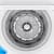 LG WT7305CW 27 Inch Top Load Smart Washer with 4.8 Cu. Ft. Capacity, 4 ...