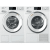 Miele MIWADREL1 Side-by-Side Washer & Dryer Set with Front Load Washer ...