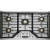 Monogram ZGU36ESLSS 36 Inch Gas Smart Cooktop with 5 Sealed Burners ...