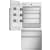 Monogram ZIC363NBVLH 36 Inch Panel Ready Built-In Bottom Freezer Smart ...
