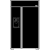 Monogram ZISB480DNII 48 Inch Built-In Side-by-Side Smart Refrigerator ...