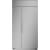 Monogram ZISS420NNSS 42 Inch Counter Depth Built-In Side by Side Smart ...